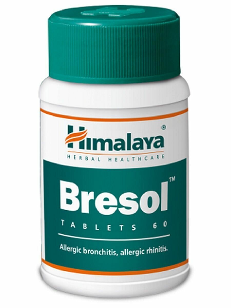 Бресол Хималая при астме и респираторной аллергии, Фарм Ойлс 60 табл