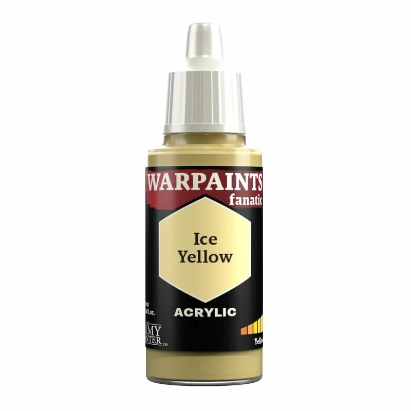 Акриловая краска Army Painter Warpaints Fanatic: Ice Yellow