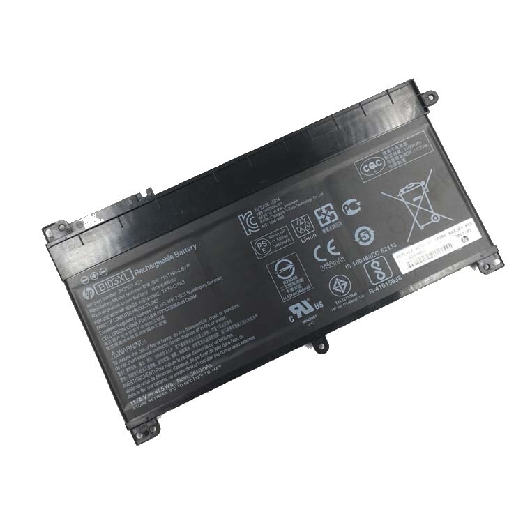 Аккумулятор для HP Pavilion x360 13-u, stream 14-ax (BI03XL, hstnn-ub6w), 41.7Wh, 11.55V