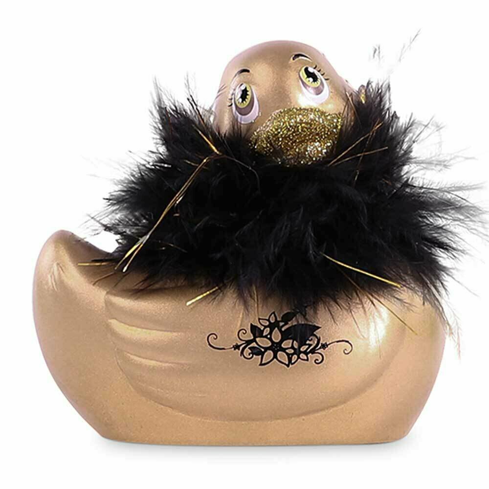 Вибратор Big Teaze "I Rub My Duckie", для клитора, водонепроницаемый, 7,5 см