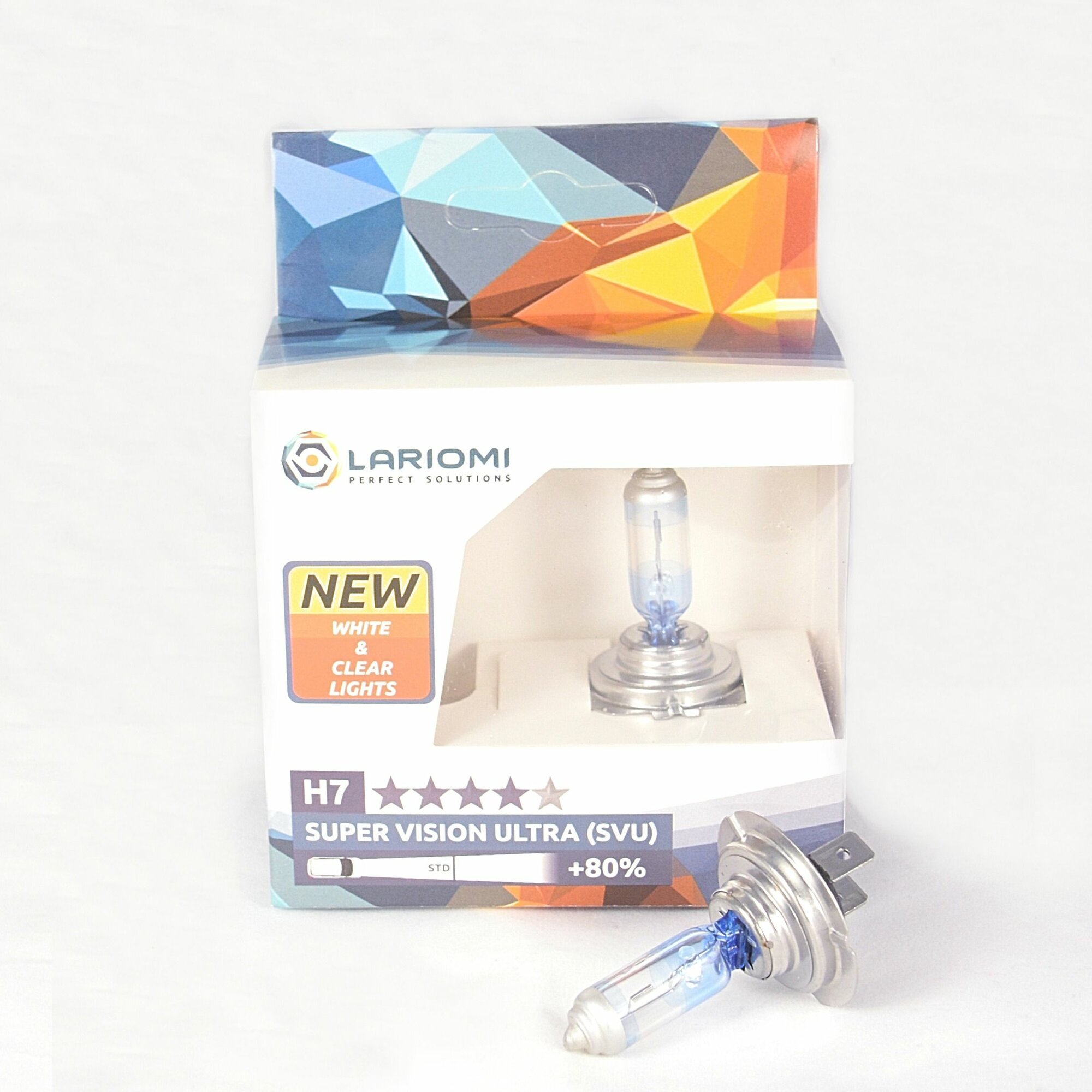 Лампа галогенная H7 12V 55W px26d Super Vision Ultra (+80%)