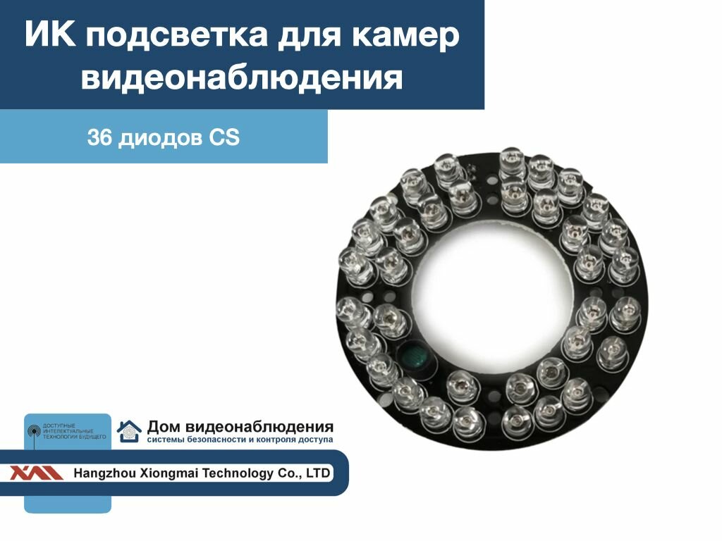 ИК подсветка для камеры видеонаблюдения