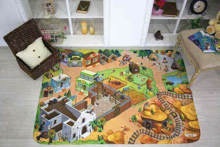 Детский ковер на пол в детскую 130х180 см ворс 10 мм 157096 KoverVDom