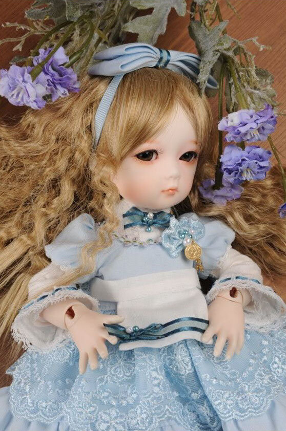 Костюм Dollmore Daphne Dress Set Blue (Дафна голубой для кукол Доллмор)