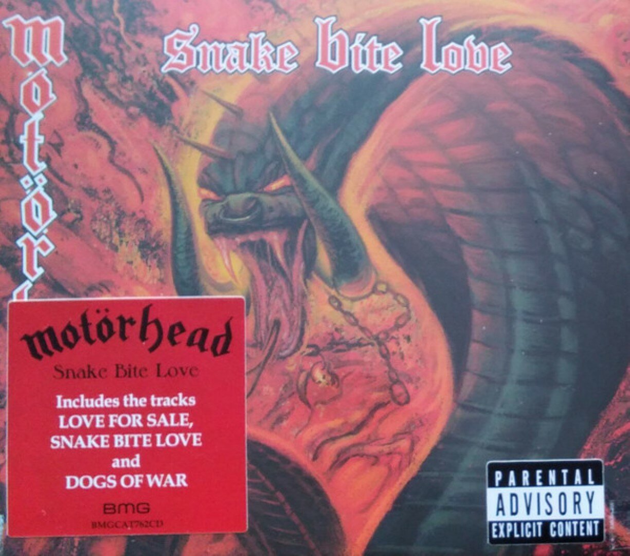 MOTORHEAD Snake Bite Love