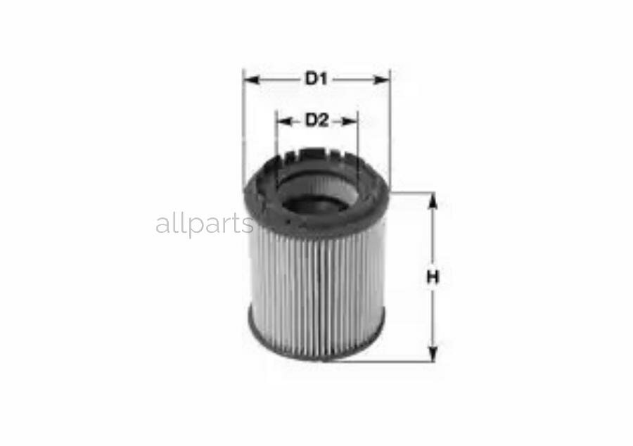 CLEAN FILTERS ML1740 CLEAN фильтр масляный ML 1740 (=HU 718 x)