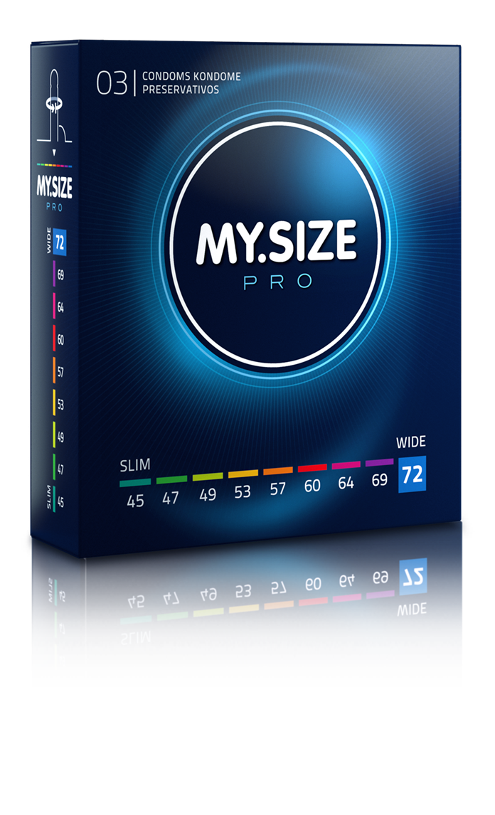Презервативы MY.SIZE PRO размер 72 - 3шт