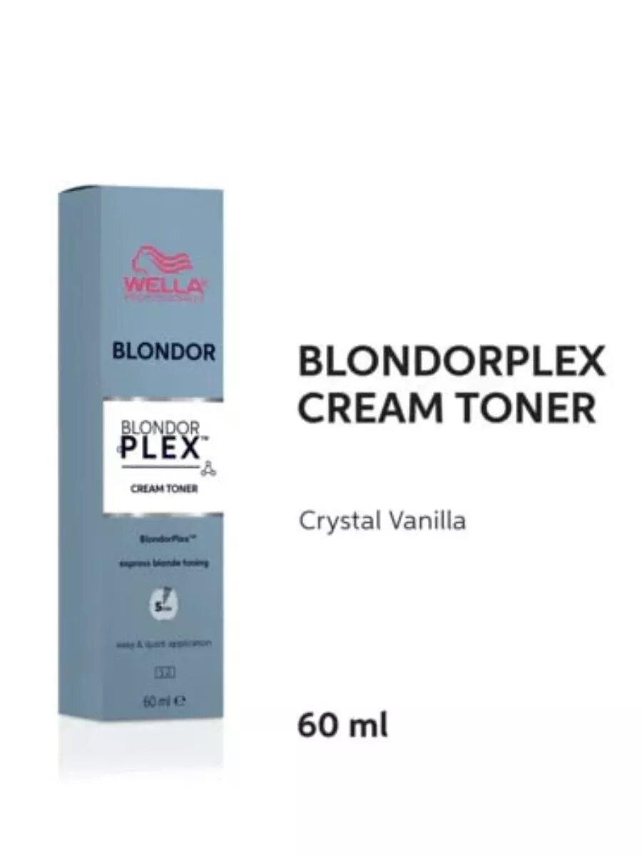 Wella Blondor Plex Cream Toner /36 Тонирующая краска для волос