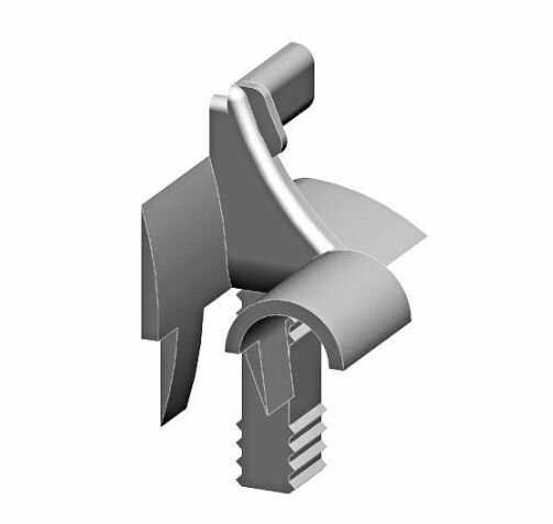 Alutech, Устройство направляющее GD9, белый, 1112801, 1 шт.