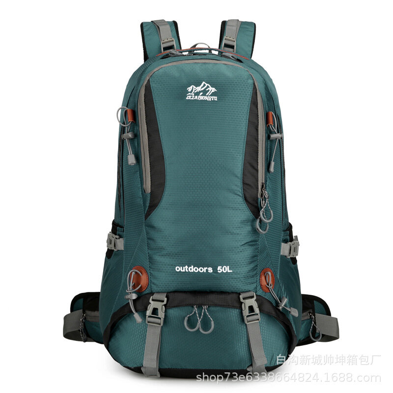 Альпинистская сумка, 50л, зеленая