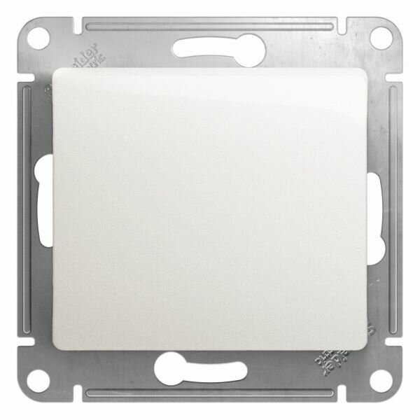 10 шт. Systeme Electric Glossa Перламутр Переключатель 1-клавишный, сх.6, 10АХ, GSL000661