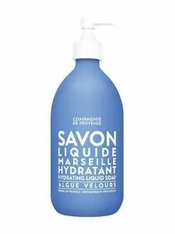 Увлажняющее жидкое мыло для рук и тела Algue Velours Hydrating Liquid Marseille Soap 495 мл