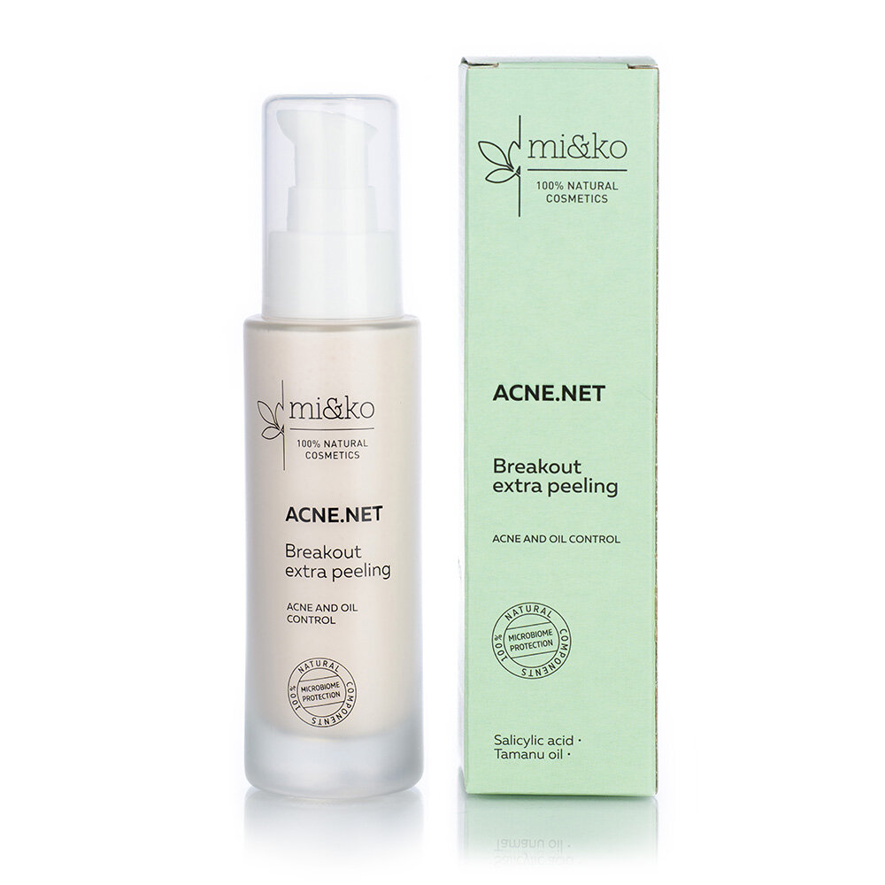 Экстра-пилинг для проблемной кожи "Acne.net" / Breakout extra peeling "Acne. net", 50 мл, Mi&Ko