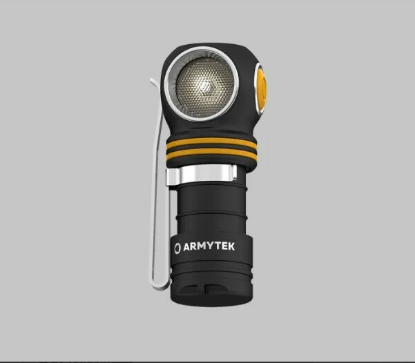 Фонарь Armytek Elf C1, USB-C, магнитная фиксация, налобный, белый — фото 1