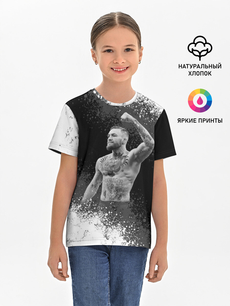 Футболка хлопковая детская Conor McGregor | Конор МакГрегор (Z)