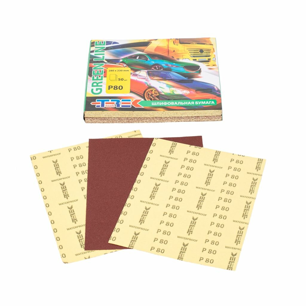 Наждачная бумага в листах трек P220