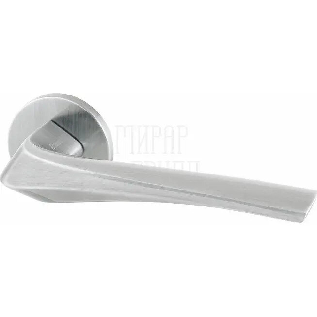 Дверная ручка Armadillo на круглой розетке "FLAME" URS итальянский тисненый