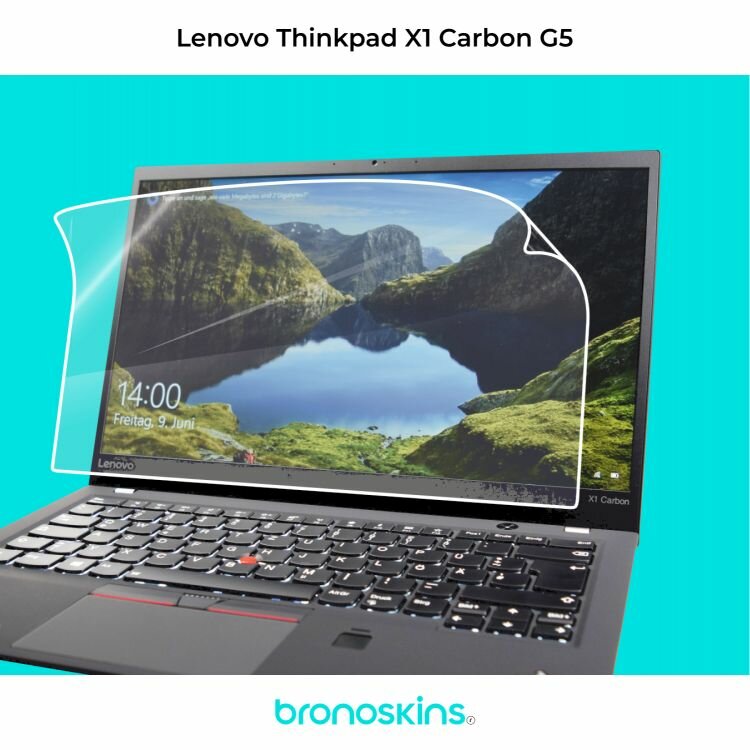 Защитная пленка на экран Lenovo ThinkPad X1 Carbon G5 (Глянцевая)