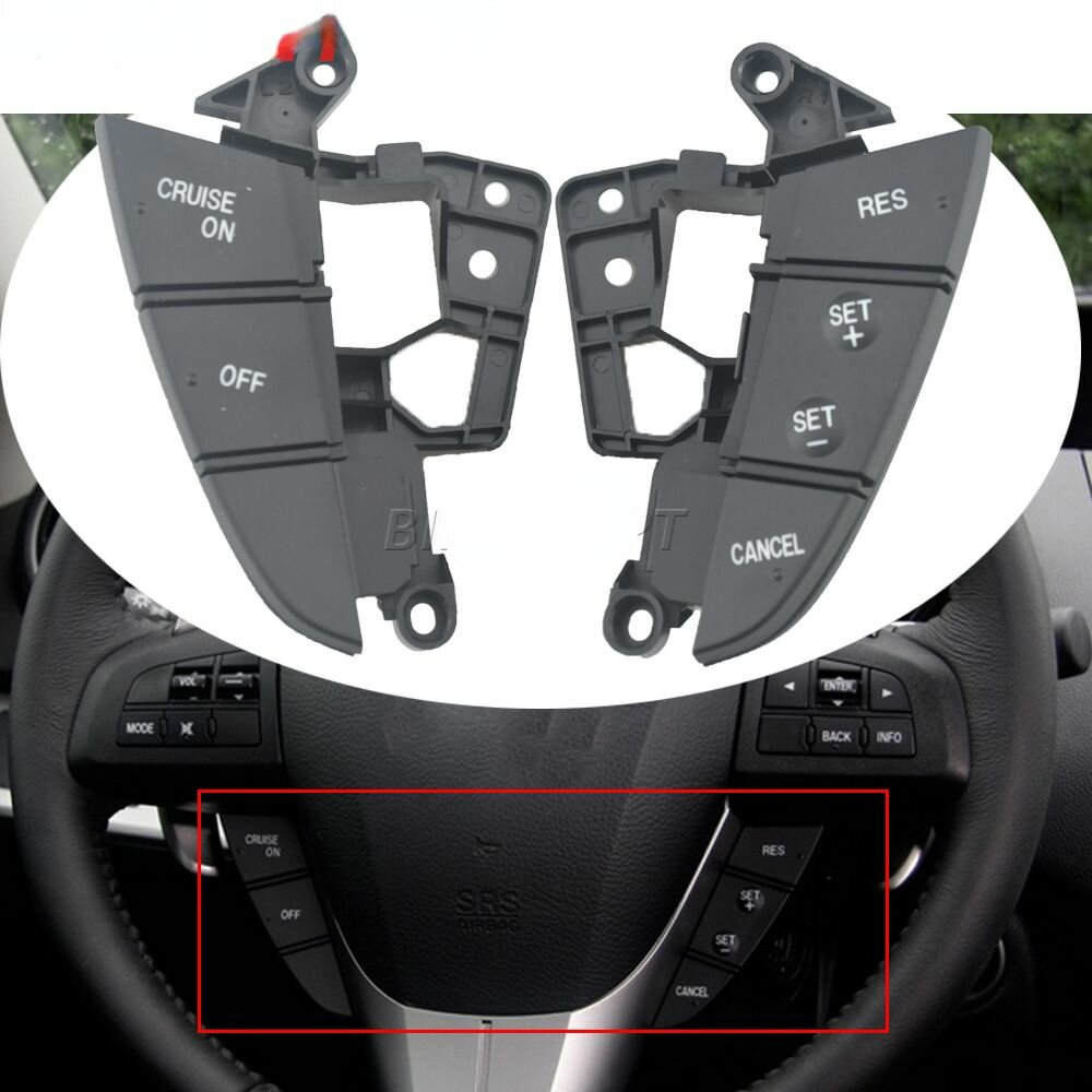 Для Mazda 3 BL 2010 CX-5 CX5 CX-7 CX7 2011-2015 автомобильный руль кнопка телефон аудио регулятор громкости переключатели