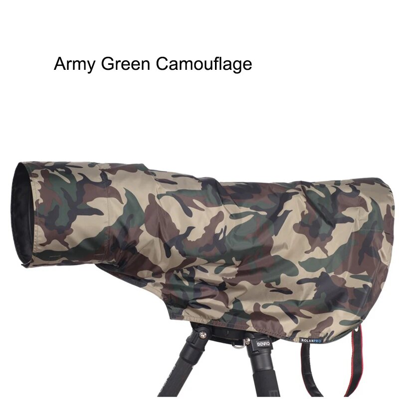 Сумка для объектива ROLANPRO Camo Raincoat M, Camo