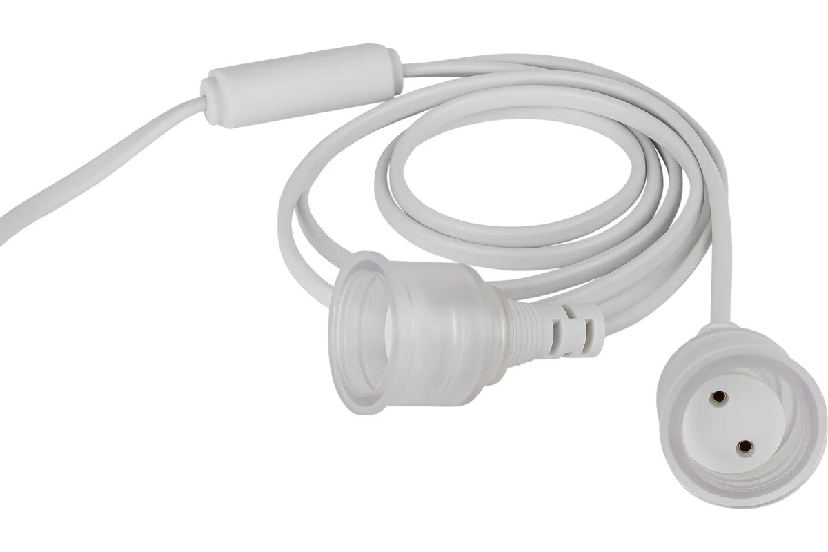 ЭРА Патрон FITOHolder G13 IP65 mini для ламп FITO до 600 мм 2хG13 с выключателем, вилкой 1.5 м Б0057744