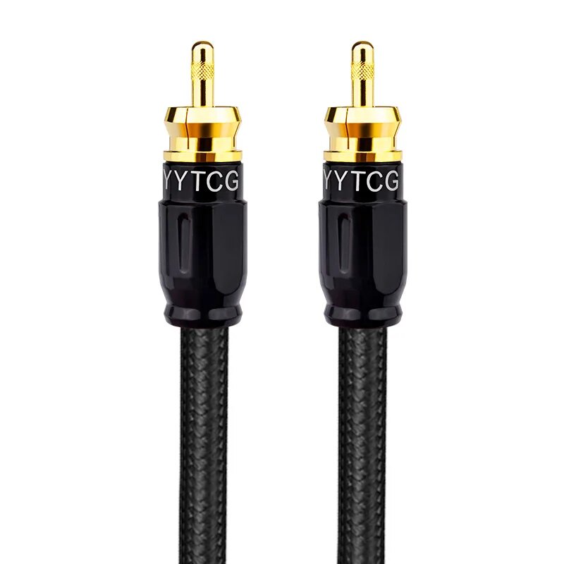 Цифровой коаксиальный аудиокабель YYTCG G2C 0.5/1/1.5/2/3/5/8/10/12/15М 2 м
