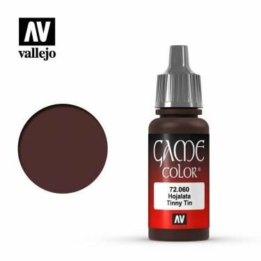 Краска акриловая Vallejo GAME COLOR 060 : 17 ML. TINNY TIN