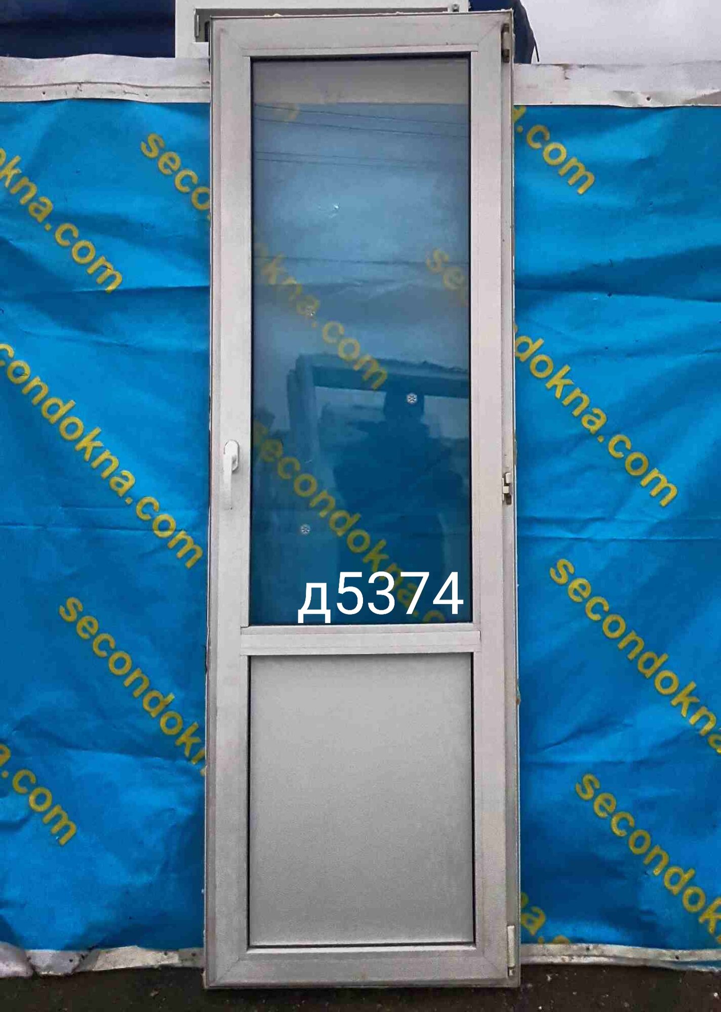 Дверь пластиковая Б/У 2200(в)х700(ш)