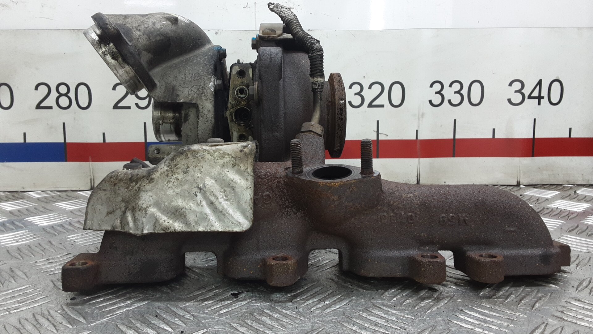 Турбина дизельная SKODA SUPERB 2, Номер GTC1244VZ, 03L253016T