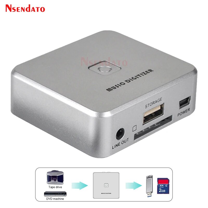 Nsendato Ezcap241 Аппарат для записи звука UK Plug battery