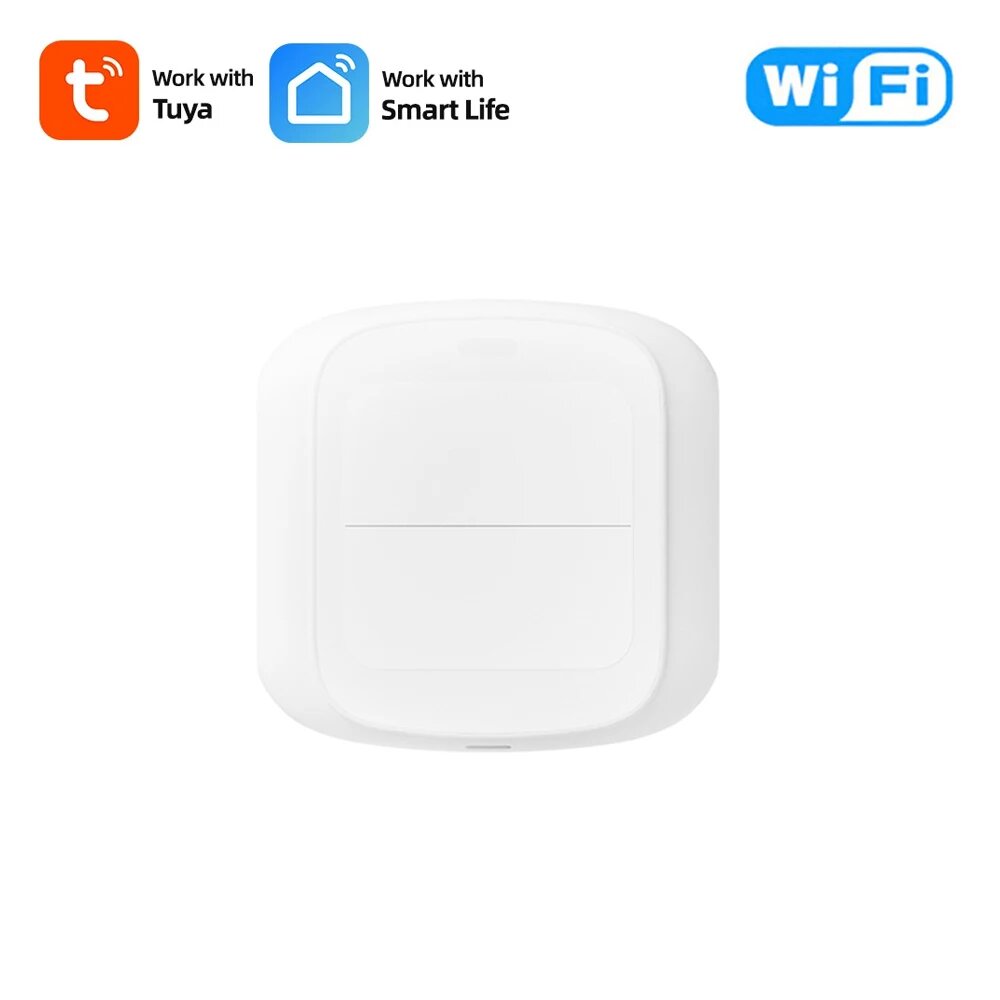 RYRA Умный Wi-Fi выключатель 2 клавиши 4 сценария
