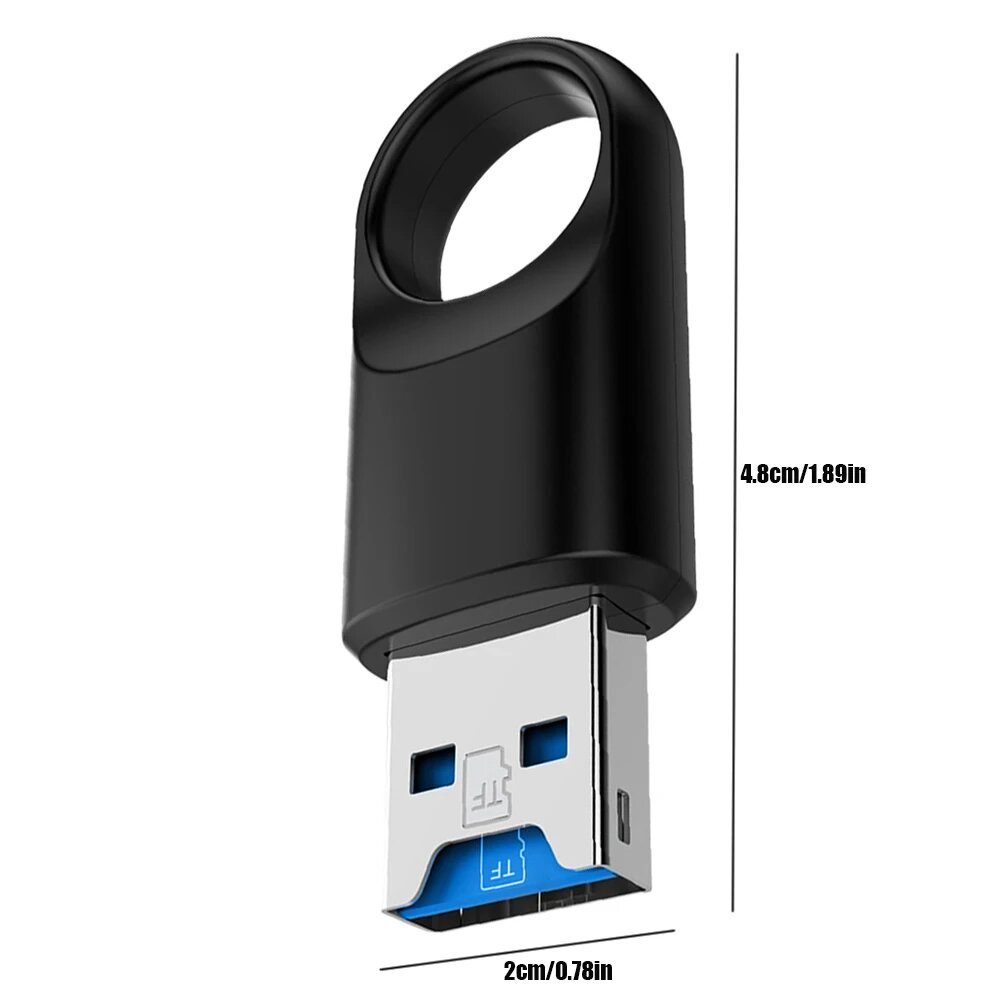 Высокоскоростной адаптер для чтения карт памяти USB 3.0, совместимый с картами TF MicroSD для ПК, ноутбуков, смартфонов