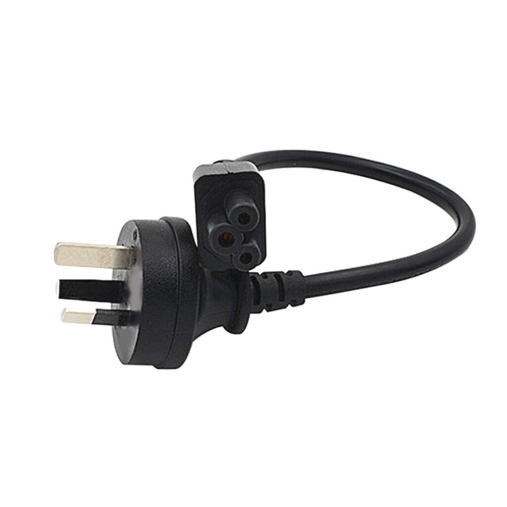 Австралийский Плоский 3Pin SAA Штекер к 3pin IEC320-C5 Женский Адаптерный Шнур длиной 30 см Преобразователи Мощности Кабельная Линия
