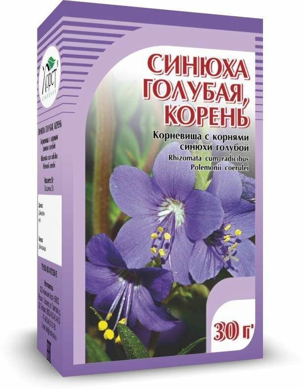 Синюха голубая корень 30г.