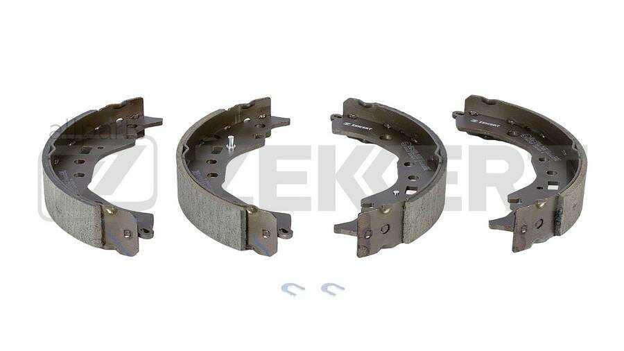 ZEKKERT BK-4356 Колодки торм. бараб. задн. Toyota Allion (T260) 07- Ractis (P100) 05- Verso S (_P12_) 10-