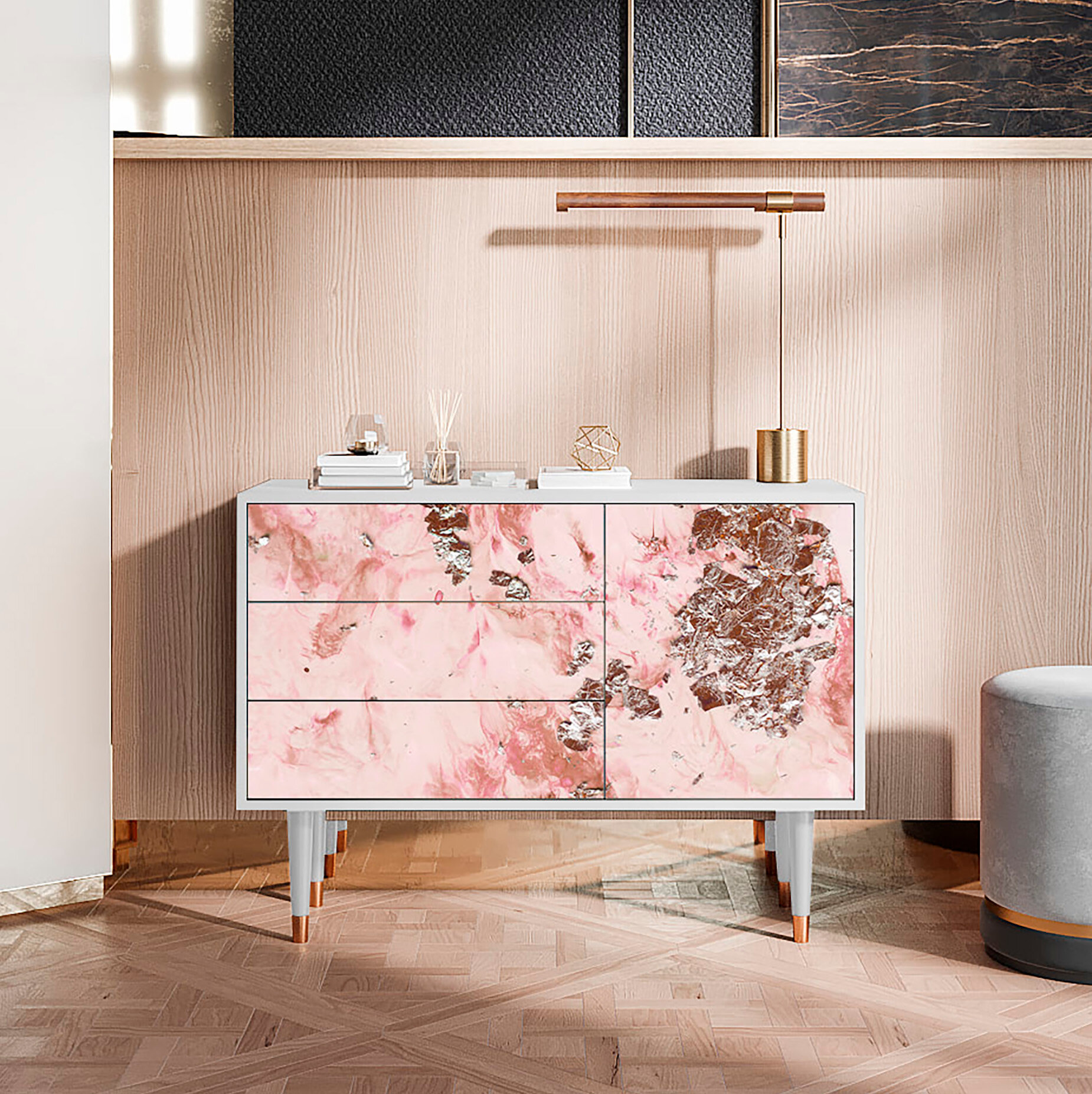 Комод - STORYZ - S3 Cotton Candy, Размер - 115 x 84 x 41 см, Цвет корпуса - , Белый