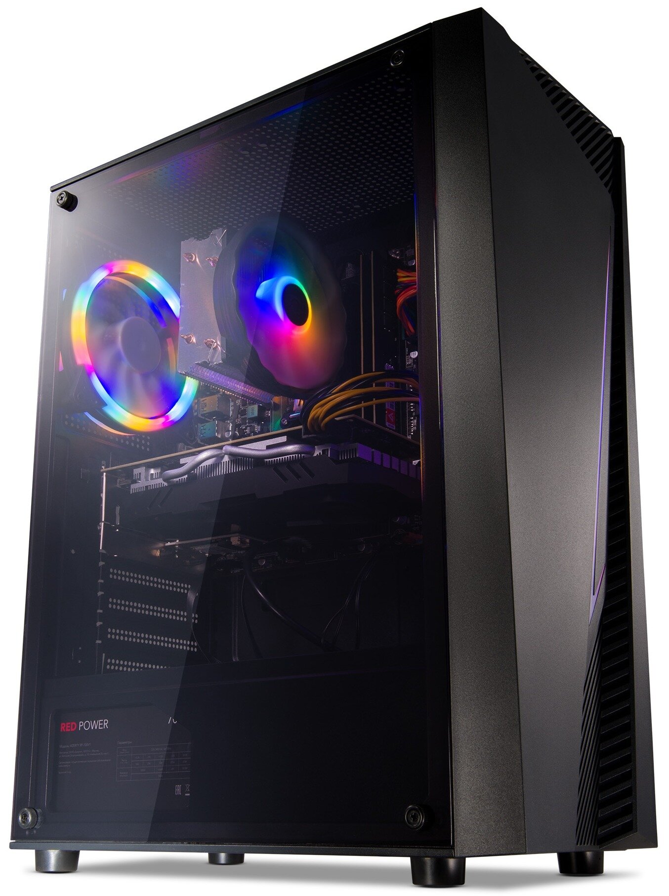 Системный блок Azerty AZ-0110 (AMD R5 1600 6x3.2GHz, 16Gb, 512Gb, RX580)