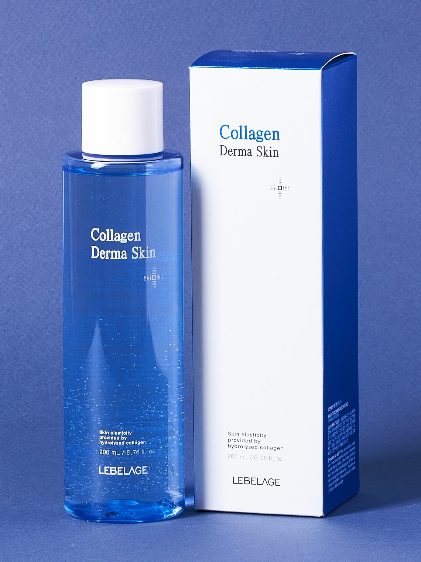 Lebelage Разглаживающий тонер с коллагеном 200мл Collagen Derma Skin