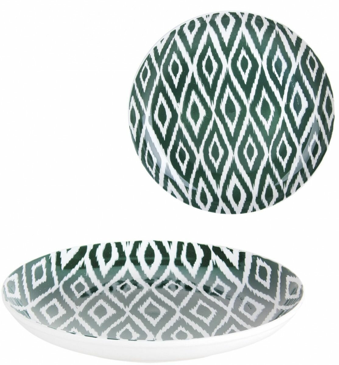 Ляган 30см Атлас зеленый HCS-914 SRGP120G11