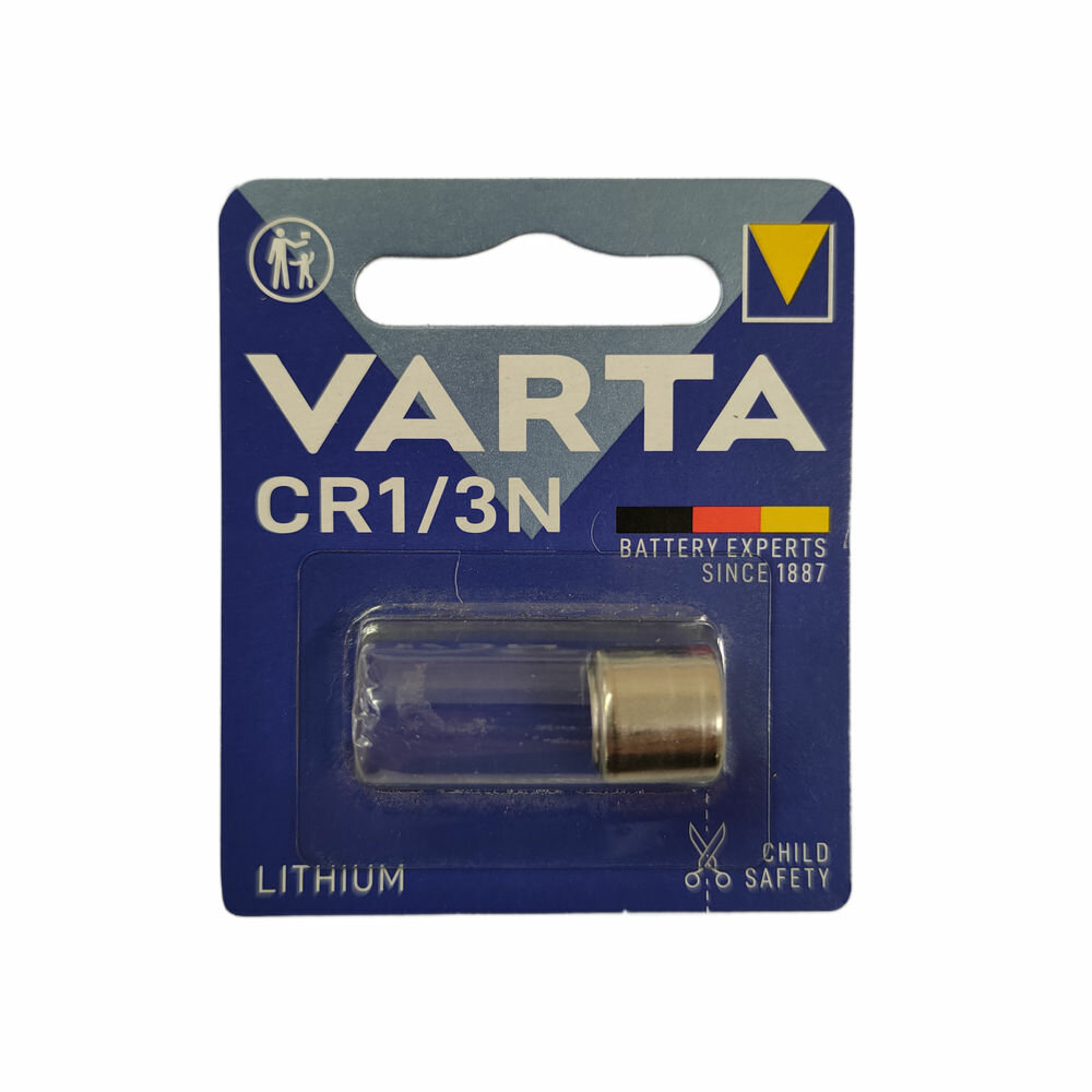 Батарейка литиевая VARTA CR 1/3N (CR11108) 3В для Вебасто (Webasto) (6131)