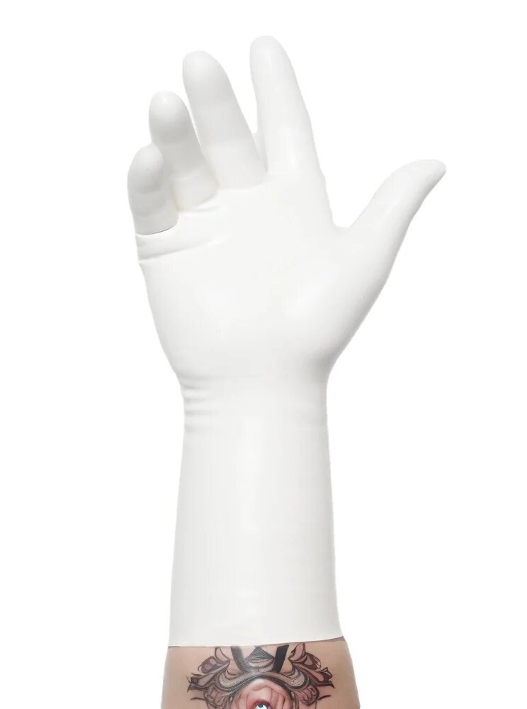 Латексные перчатки Eurocat Suits Белый, М, white