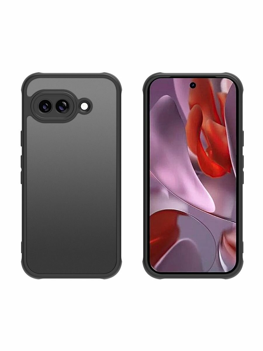 Чехол на Google Pixel 9A MODMAC Everyday, черный, защита камеры — фото 1