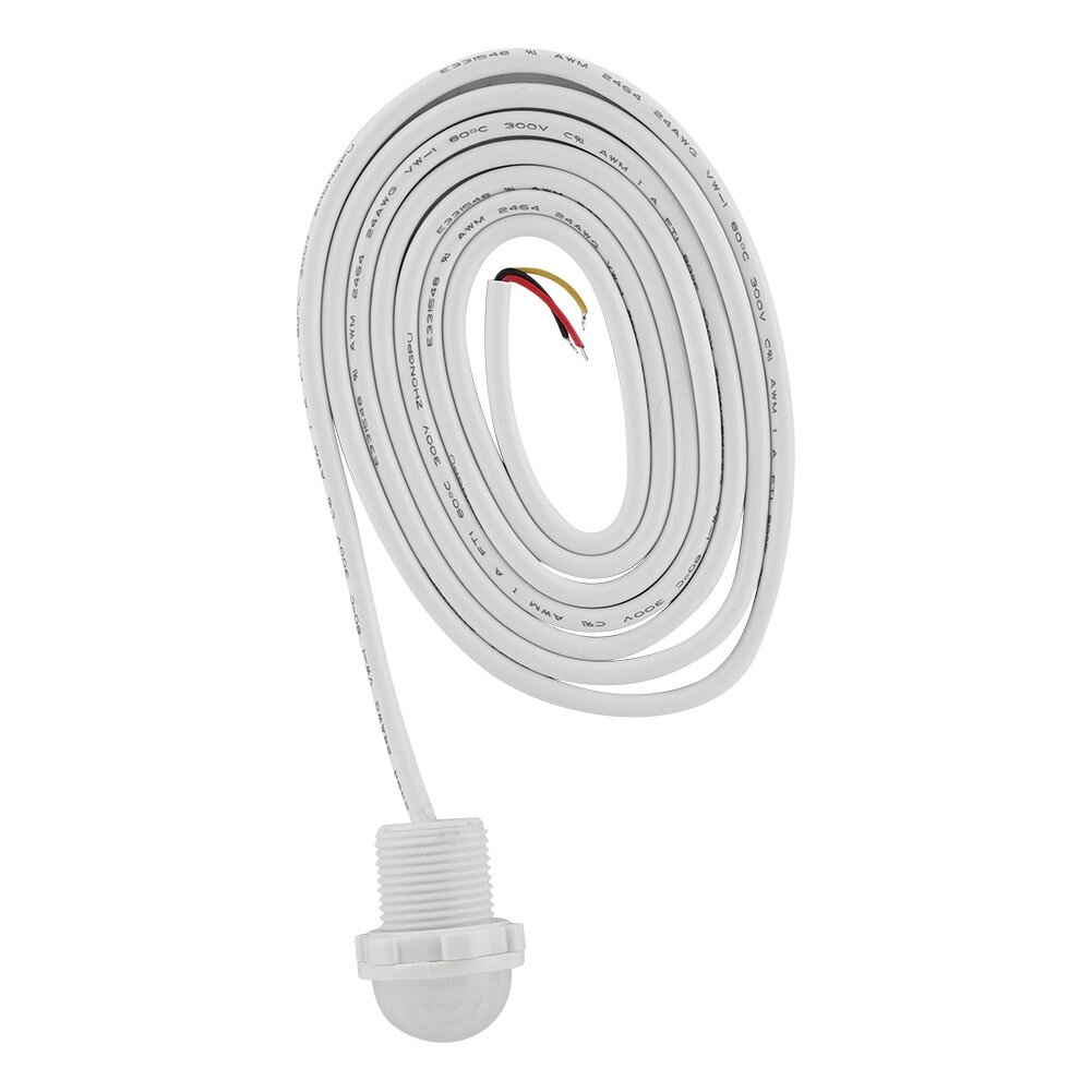 Инфракрасный датчик движения DC5-24V для коридоров ванных комнат, материал PVC, цвет белый, температура работы -15℃ - +39℃, ток выхода 5mA, задержка 15s, угол датчика 120°, расстояние датчика 4-5M, размер 26*36mm, вес 45g, количество 1 шт.