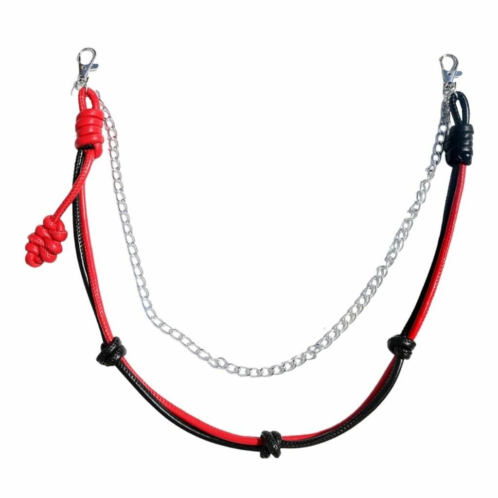 Подвеска в виде узла ручной работы из искусственной кожи в стиле ретро-6