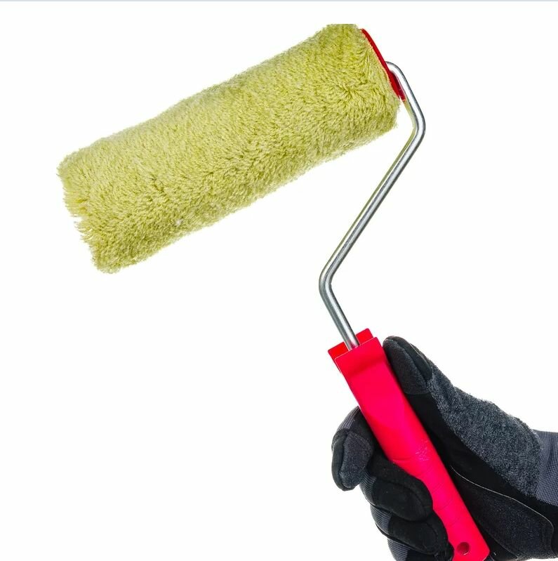 Валик малярный в сборе "Полиакрил", 180 мм, ворс 18 мм, VIRTUS