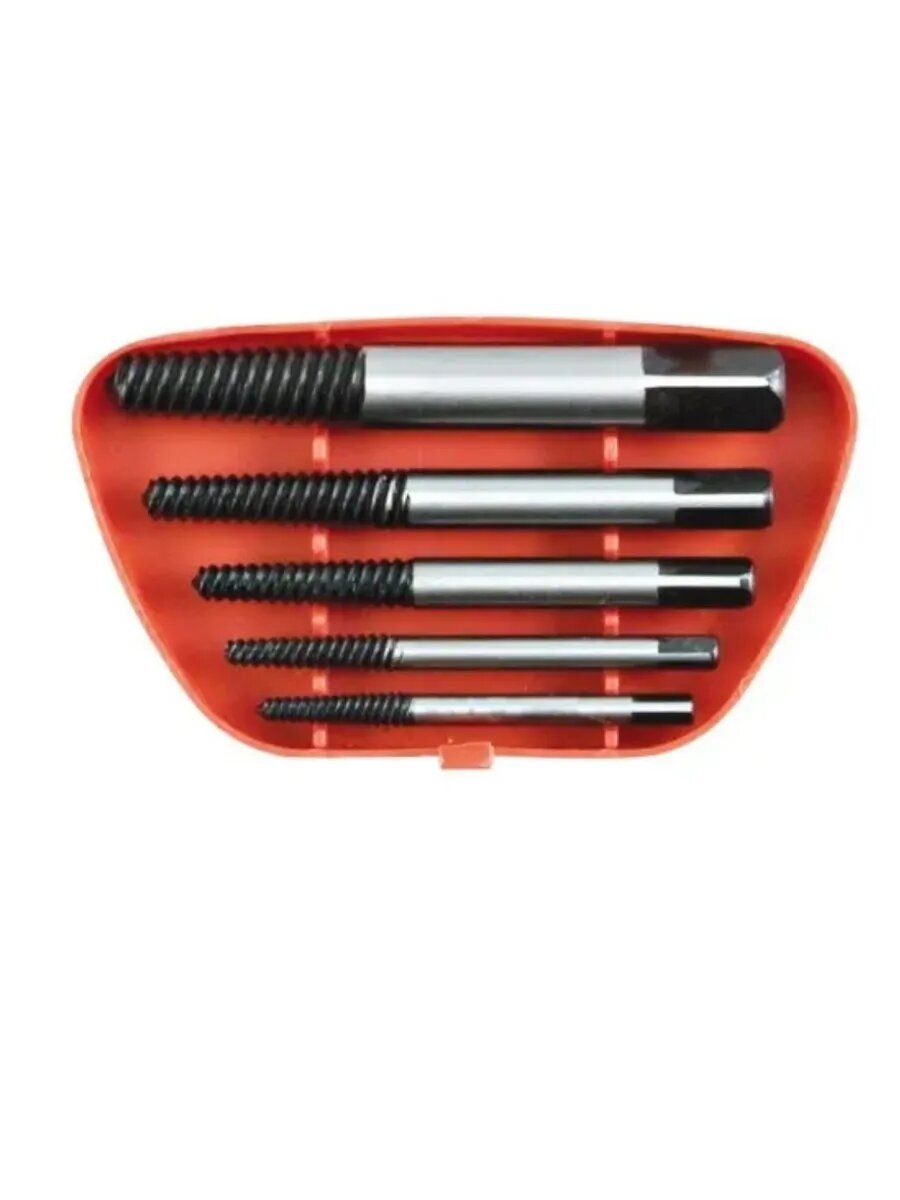 Экстрактор для шурупов набор 5 шт.