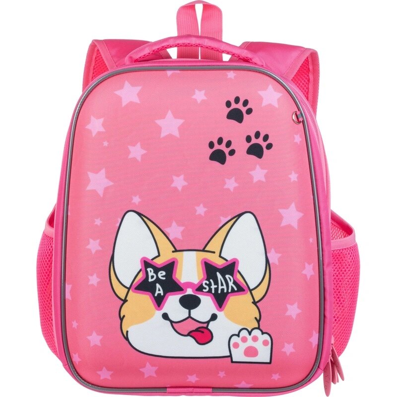 Ранец Комус Класс Light Корги в очках, 2 отд, 700гр