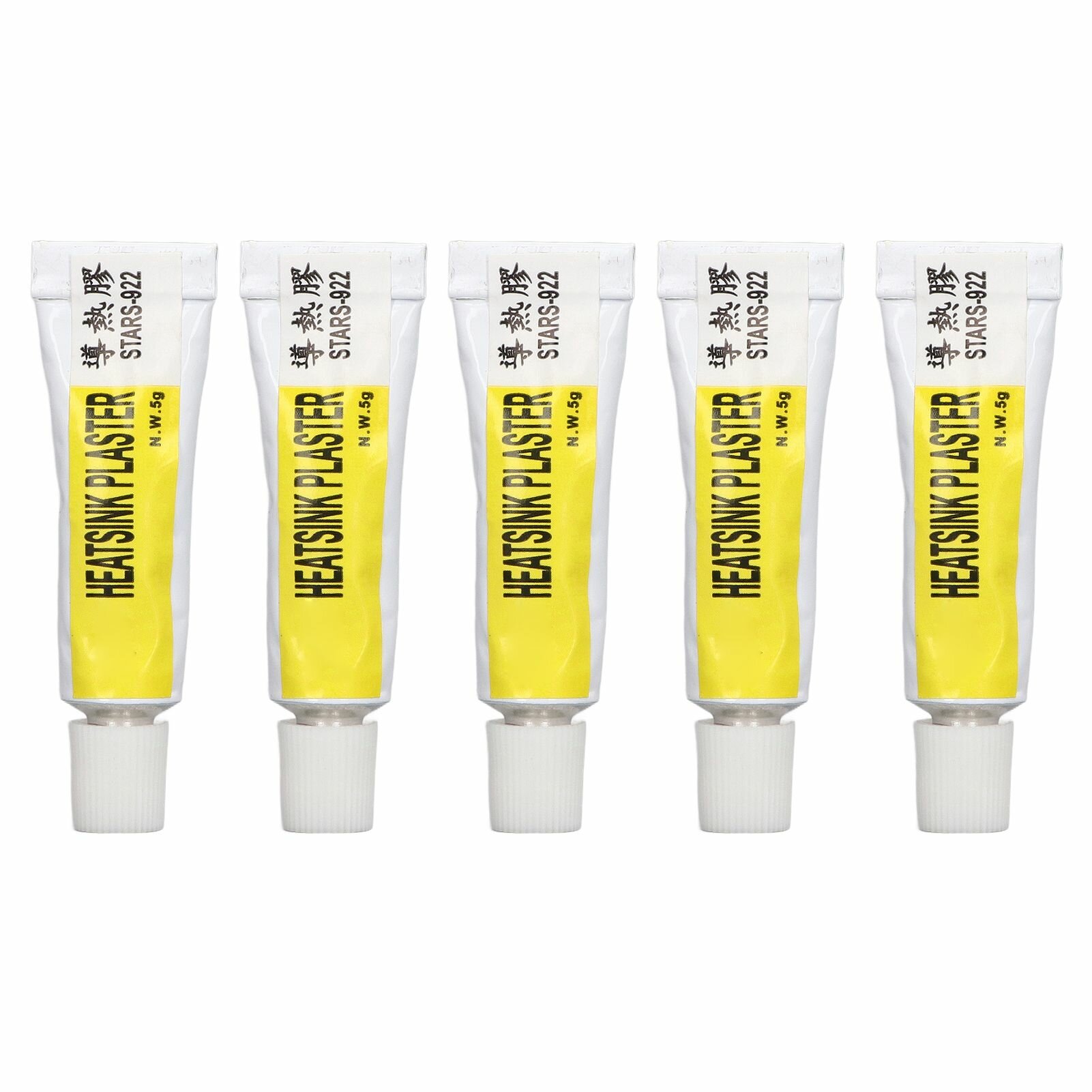 5 упаковок процессорной термопасты для 3D-принтера