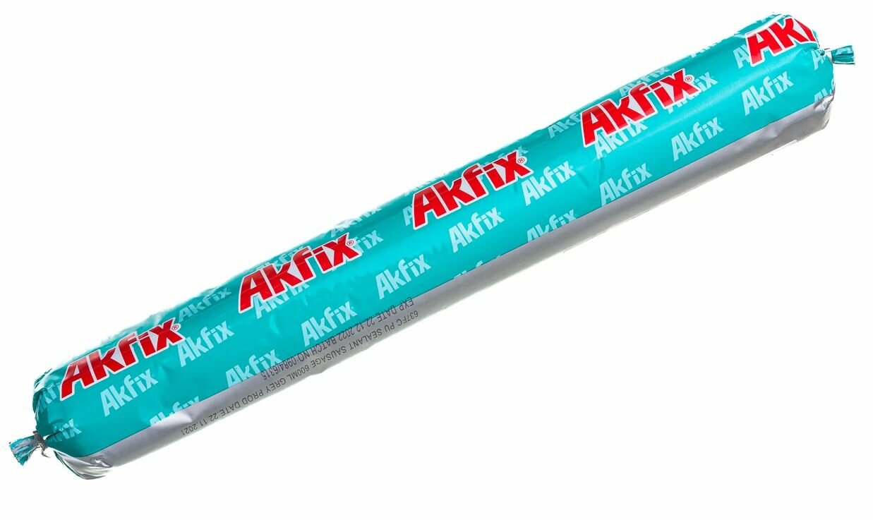 Герметик полиуретановый универсальный AKFIX 637FC PU 600мл серый