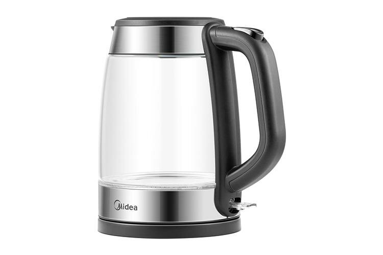 Электрический чайник Midea MK-SHJ1722, 1700 мл, прозрачный, высокая мощность, автоотключение, синяя подсветка